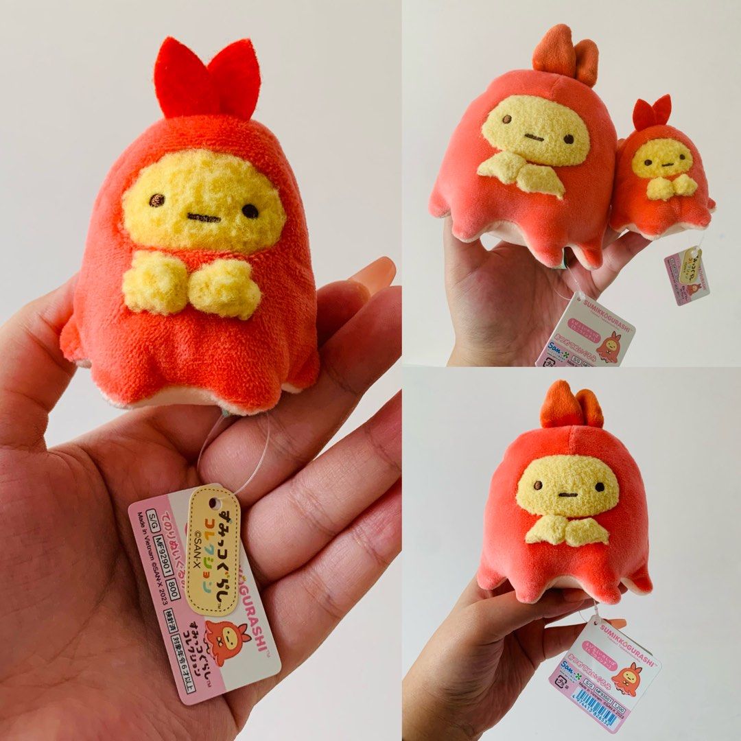 sumikko gurashi feb 2023 food playground series tenori plush: ebi ...