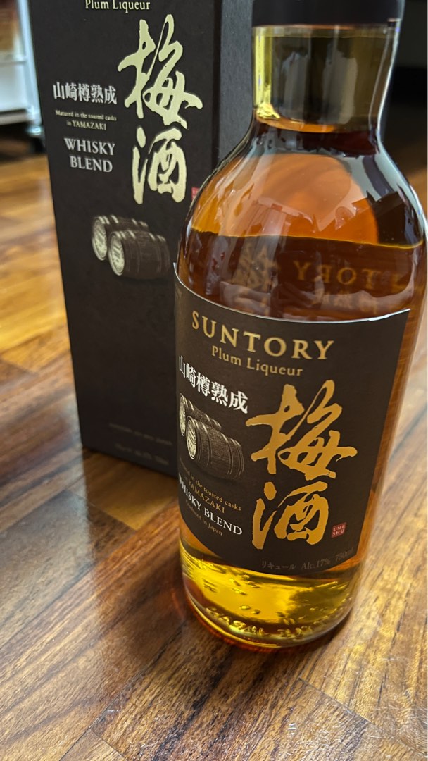 Suntory Plum Liqueur (Casked Umeshu) 750ml, Food & Drinks, Alcoholic ...