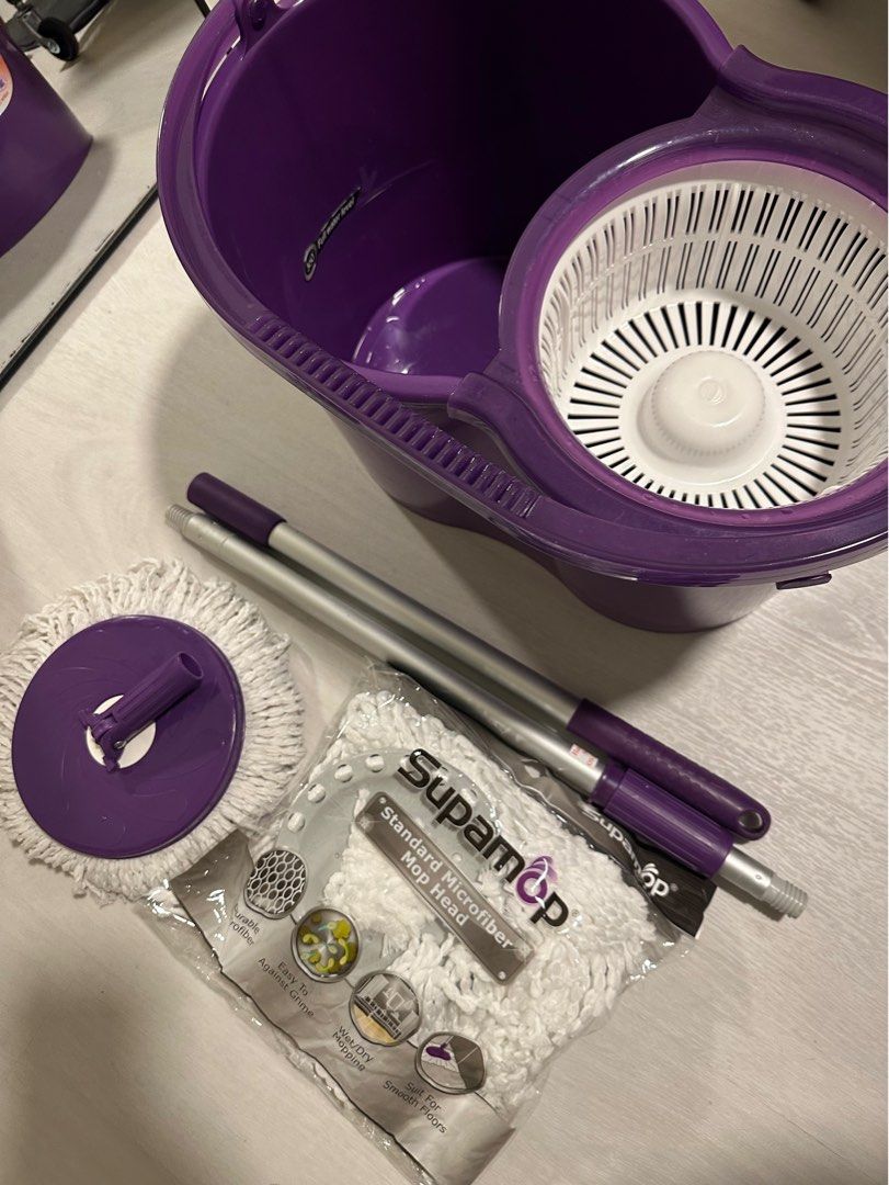 Supamop spinner mop, TV & Home Appliances, Vacuum Cleaner ...
