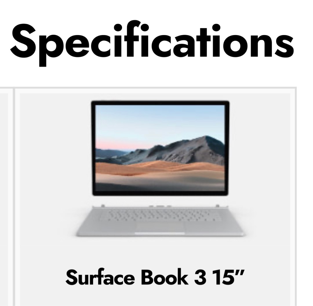 Surface Book 3 15 Inch I7 256gb Touch Screen 2 In 1 As A Tablet