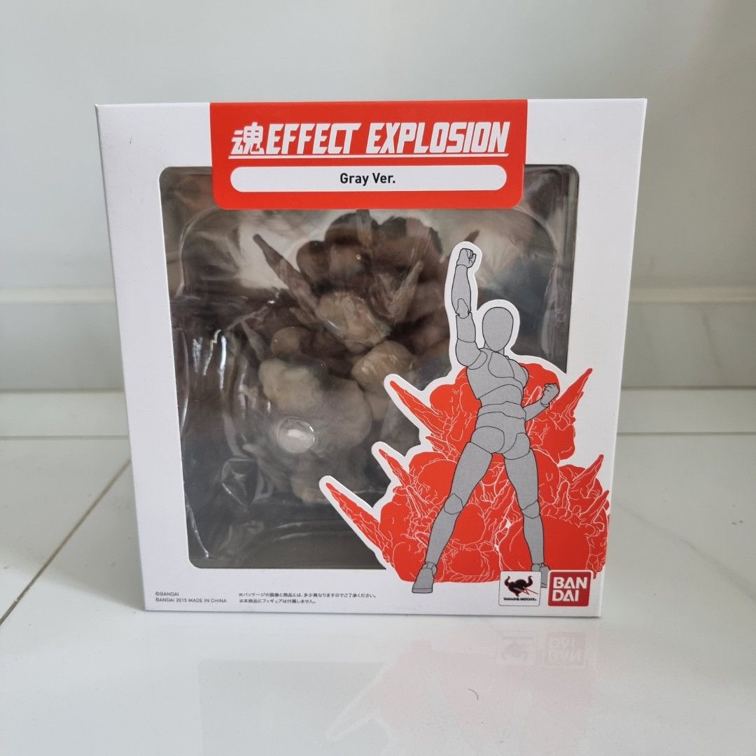 Tamashii Effect Explosion Grey, Hobbies & Toys, Toys & Games on Carousell