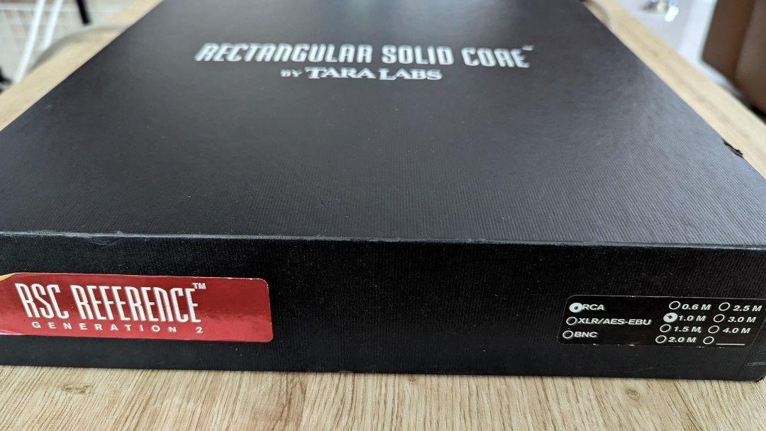 Tara Labs RSC Reference Gen 2 RCA Interconnects, Audio, Other Audio ...