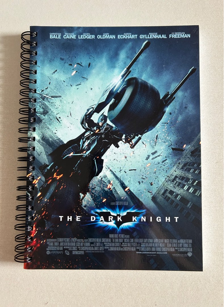 The Dark Knight Notebook, Hobbies & Toys, Memorabilia & Collectibles ...