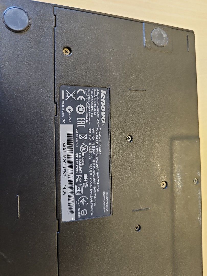 Thinkpad Pro Dock Suitable for T470, T470S, T450, T460, Computers ...