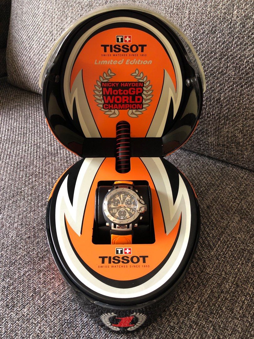 Tissot T-Race MotoGP Nicky Hayden Limited Edition, Men's Fashion ...