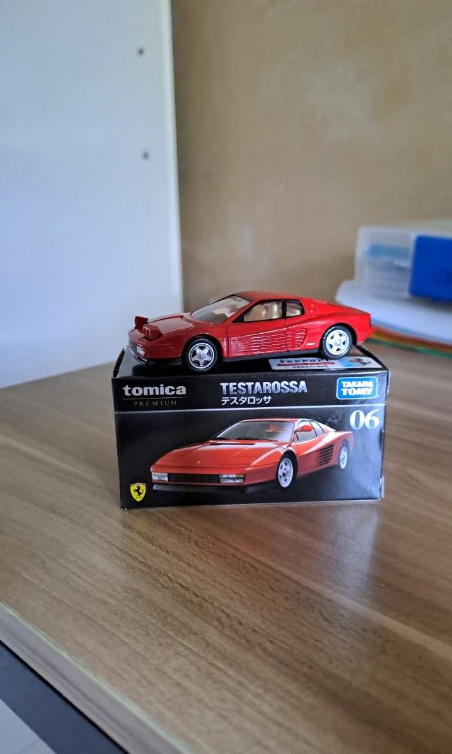 Tomica Premium #06 Ferrari TestaRossa, Hobbies & Toys, Toys & Games on ...