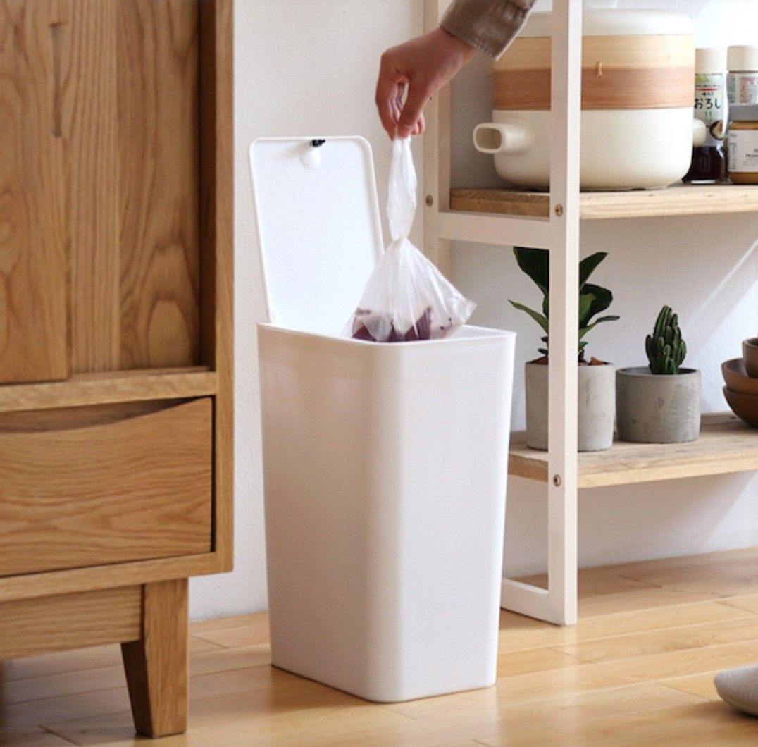 Touch-open dustbin/wastebin, Furniture & Home Living, Cleaning ...