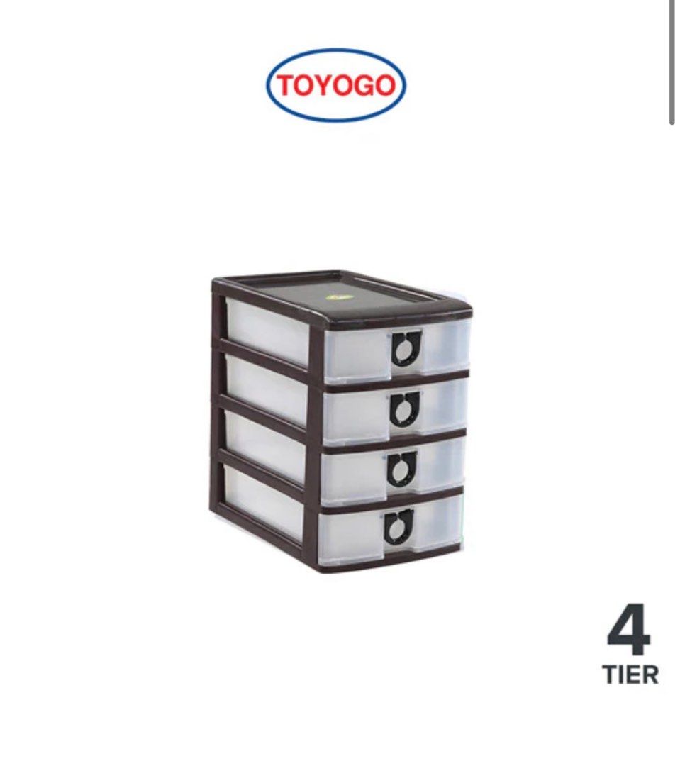 Toyogo 4 tier stationery drawer, Furniture & Home Living, Home ...