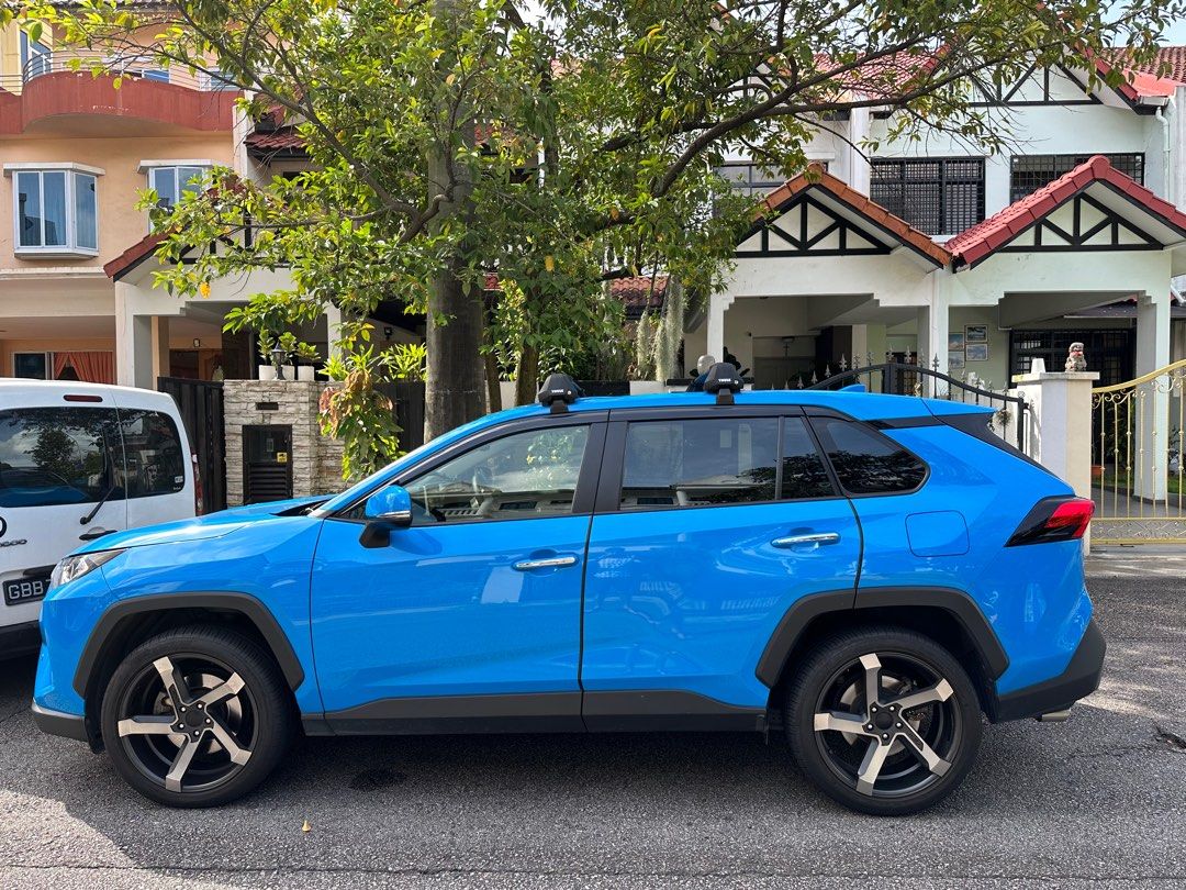 Toyota RAV4 Thule edge wingbar 7205WB, Car Accessories, Accessories on ...