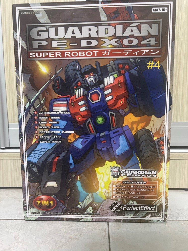 Transformers Guardian PE- DX04, Hobbies & Toys, Toys & Games on Carousell