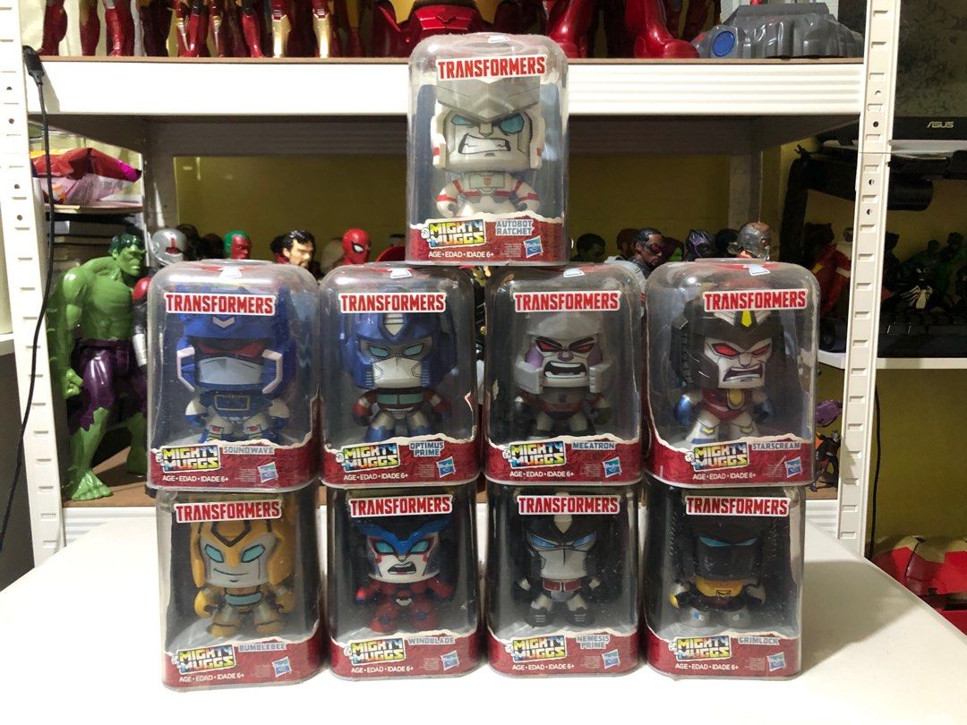 Transformers Mighty Muggs (Complete Set!), Hobbies & Toys, Toys & Games ...