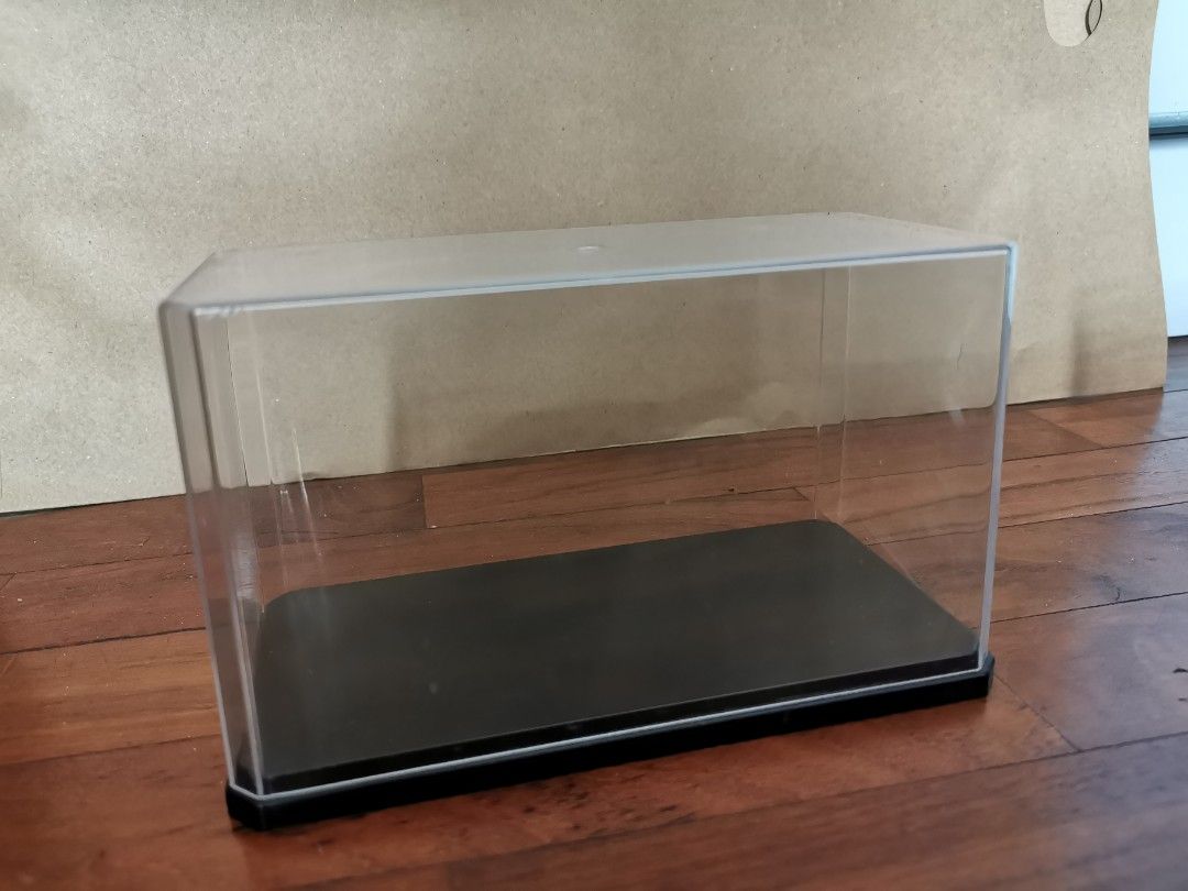Transparent figurine display box, Hobbies & Toys, Toys & Games on Carousell