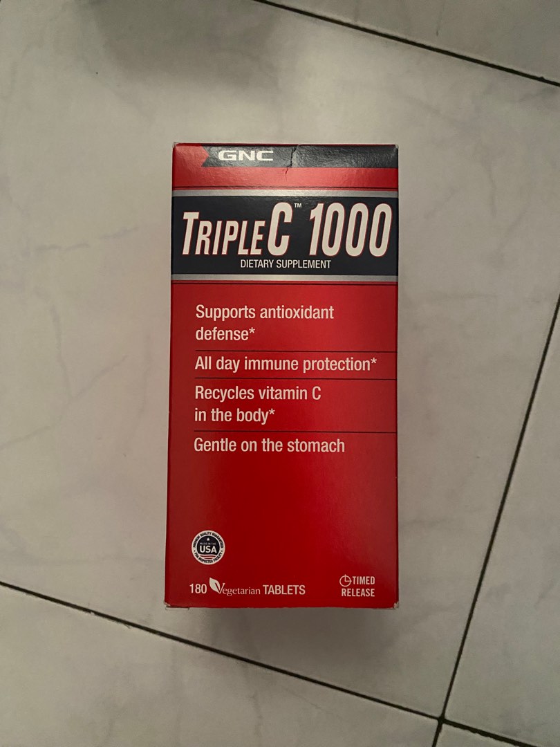 Triple C 1000, Health & Nutrition, Health Supplements, Vitamins ...