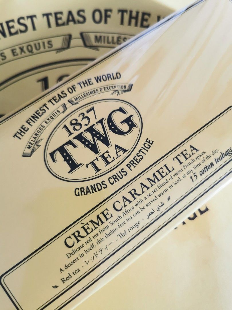 TWG Creme Caramel Teabags, Food & Drinks, Beverages on Carousell