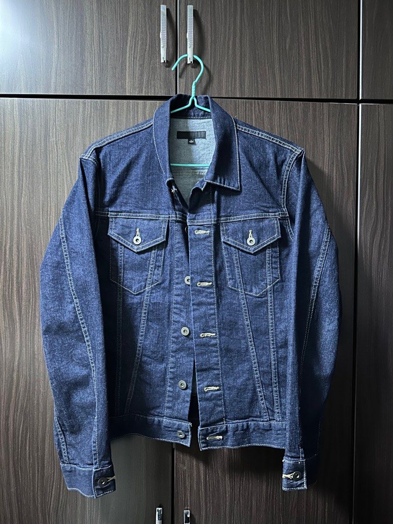 Uniqlo Denim Jacket, Men's Fashion, Coats, Jackets and Outerwear on ...