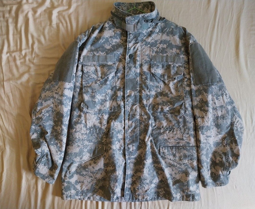 USGI M65 UCP ACU / ACUPAT Digital Camouflage Field Jacket, Men's Fashion, Coats, Jackets and ...