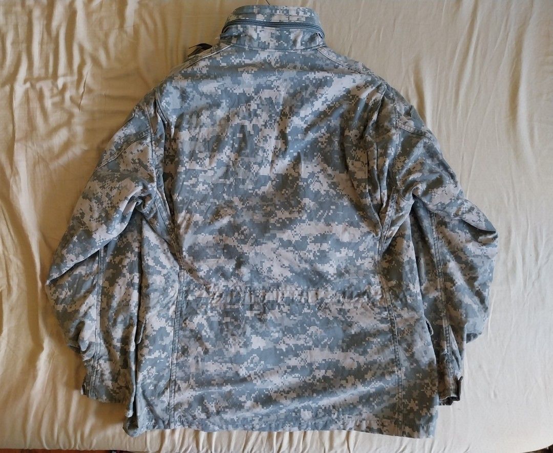 USGI M65 UCP ACU / ACUPAT Digital Camouflage Field Jacket, Men's ...