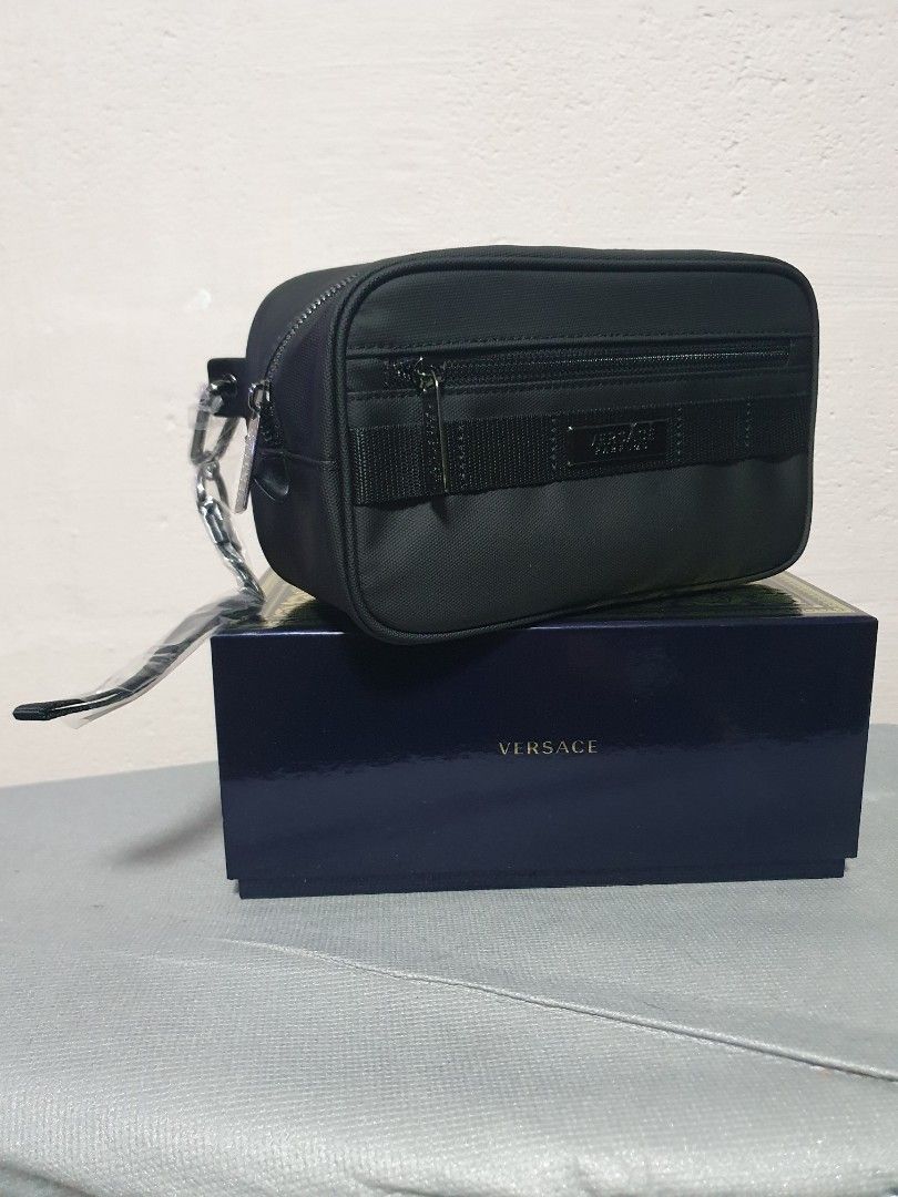 Versace Dylan Blue (Bag), Men's Fashion, Bags, Belt bags, Clutches and ...
