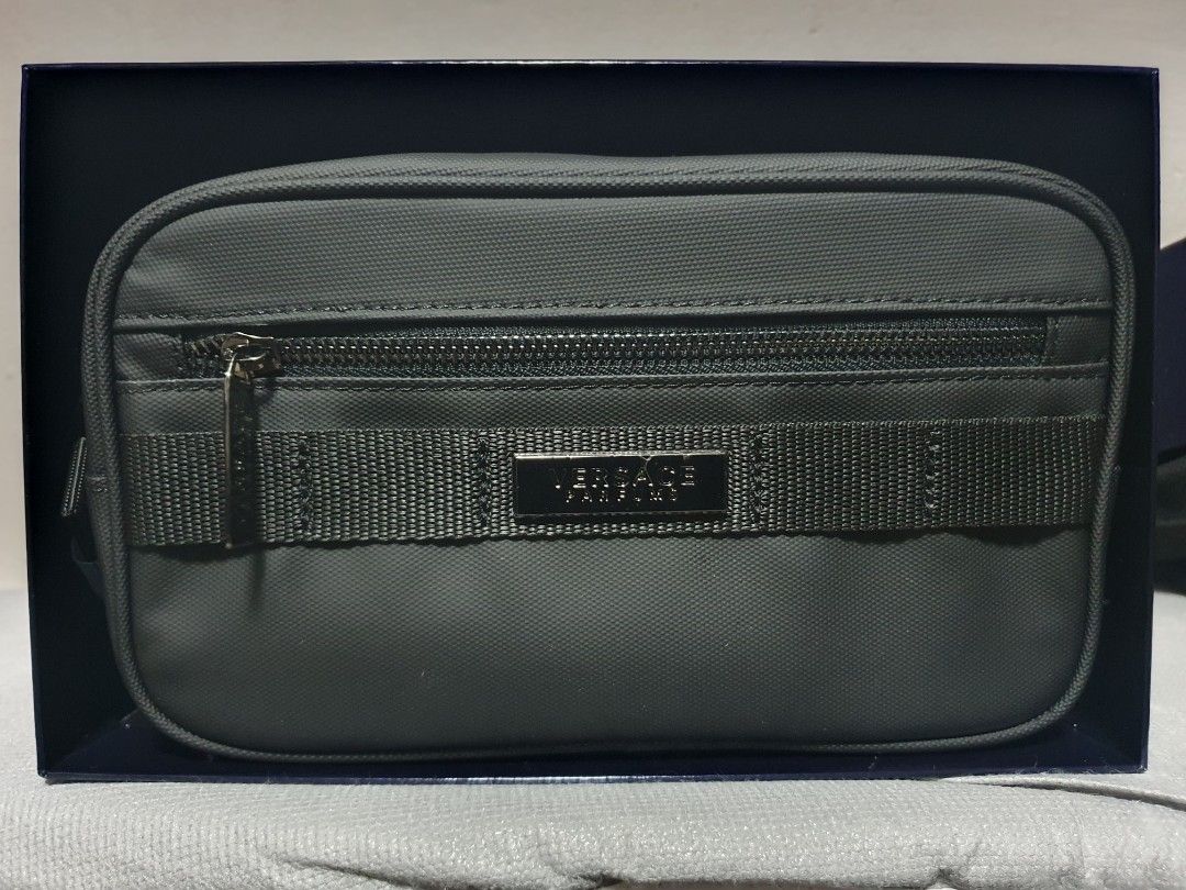 Versace Dylan Blue (Bag), Men's Fashion, Bags, Belt bags, Clutches and ...