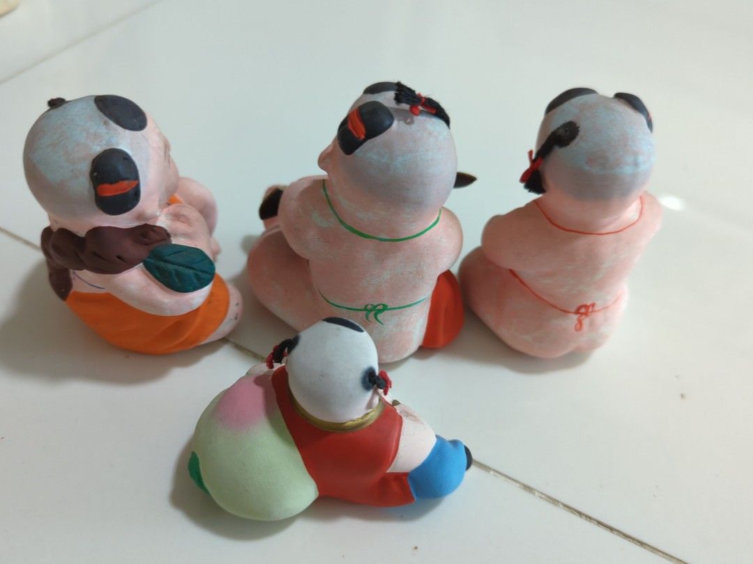 Vintage Chinese Girl and Boy Porcelain Figurines, Hobbies & Toys ...