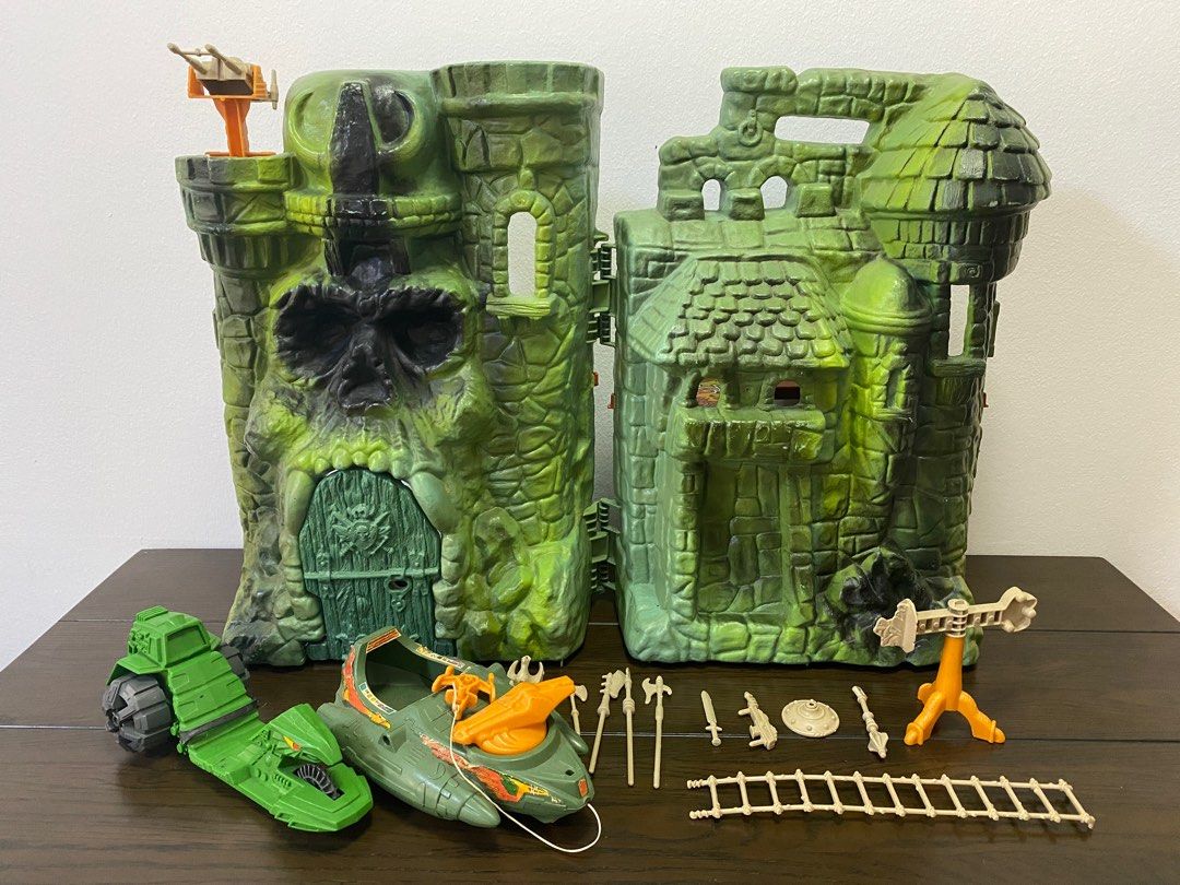 Vintage He-man Masters Of The Universe Castle Grayskull Playset ...