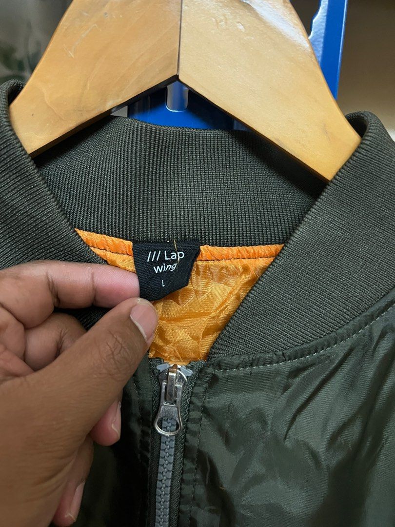 Vintage Light Flight Jacket, Men's Fashion, Coats, Jackets and ...