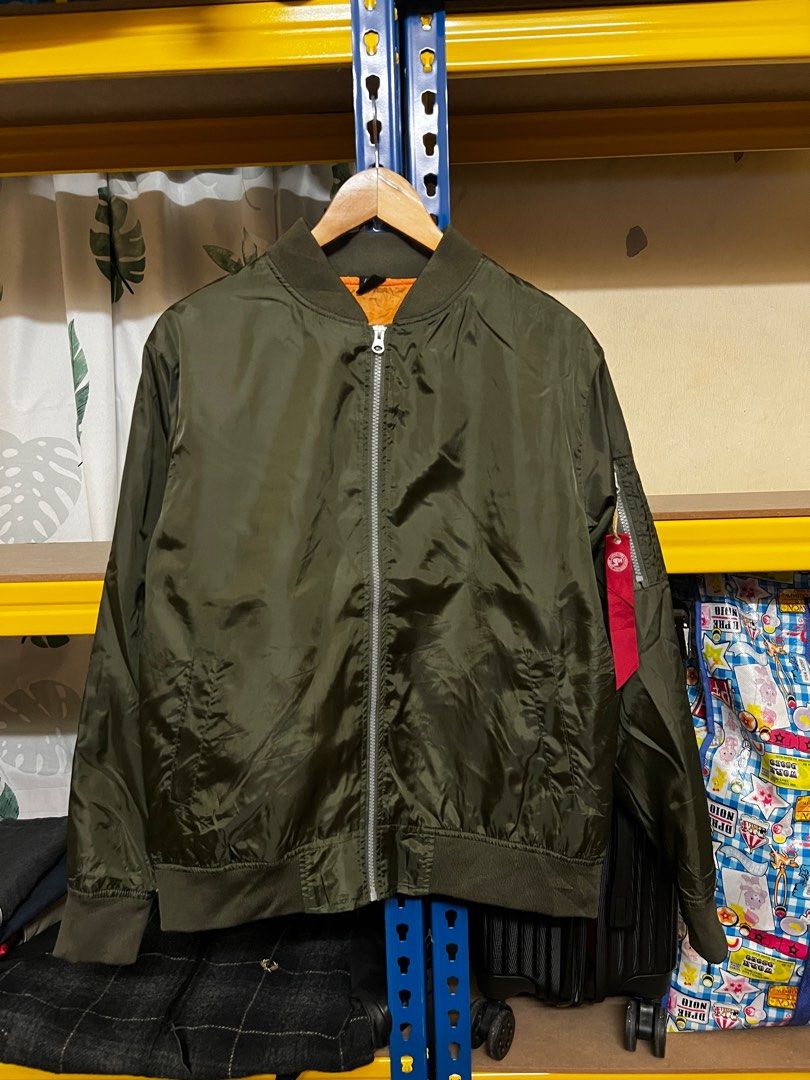 Vintage Light Flight Jacket, Men's Fashion, Coats, Jackets and ...