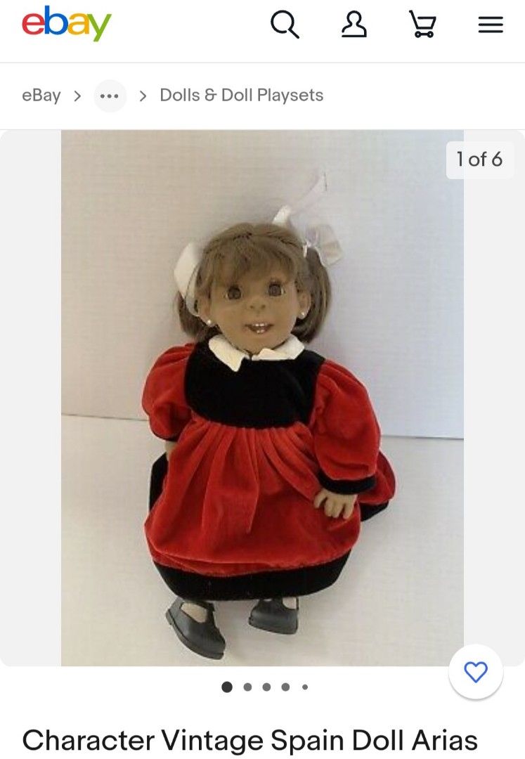 VINTAGE SPANISH DOLL [ARIAS] on Carousell