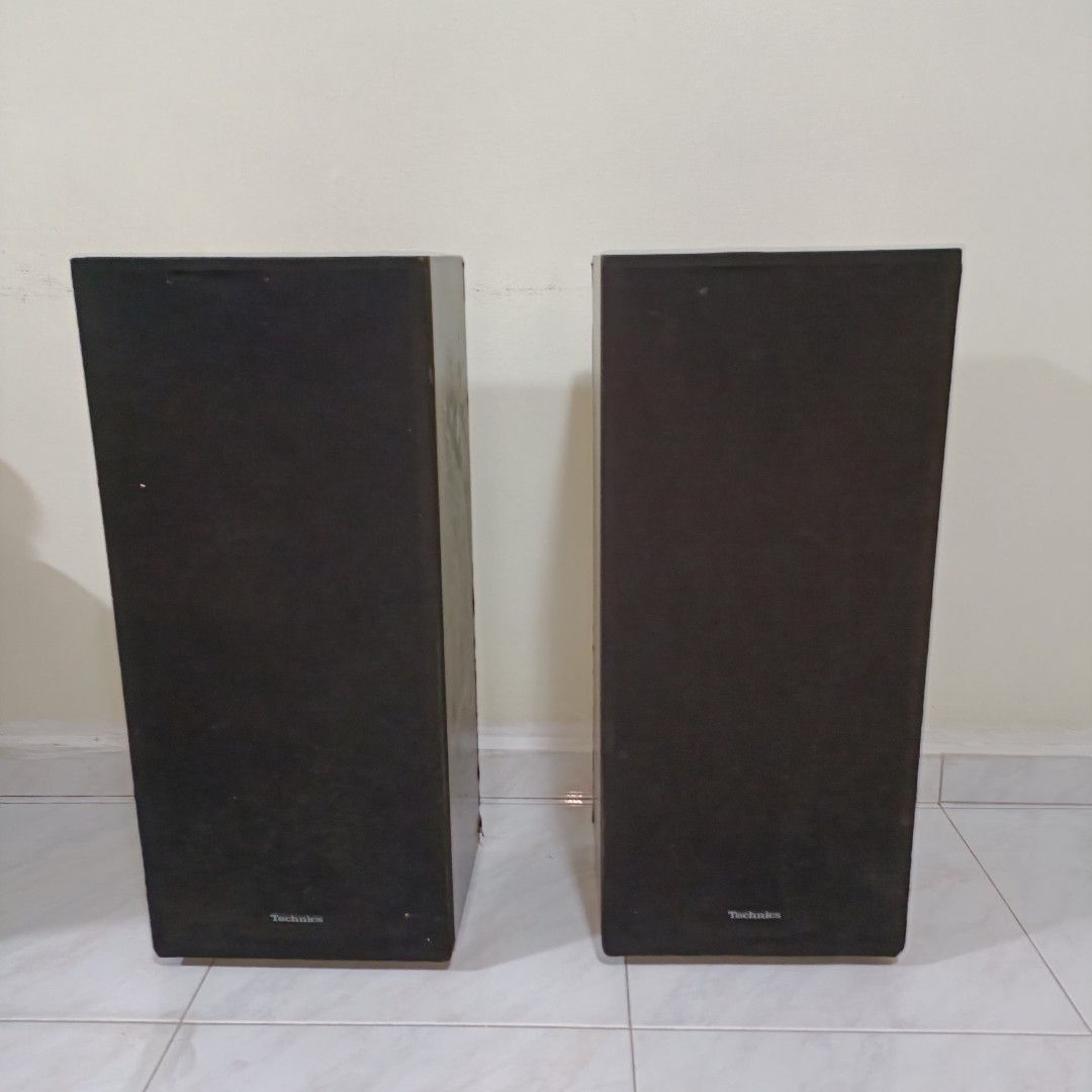 Vintage Technics Floor Standing 3-Way Speaker, Audio, Soundbars ...