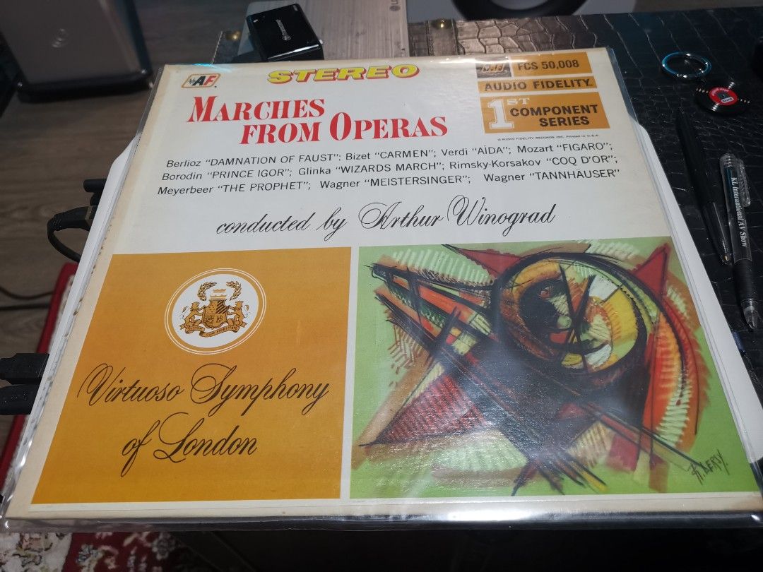 Virtuoso Symphony of London - Marches from Operas Vinyl Audio Fidelity ...