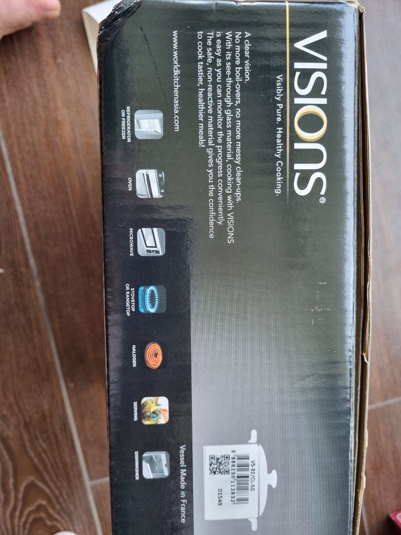 Vision cookware pot 3.25L, TV & Home Appliances, Kitchen Appliances ...