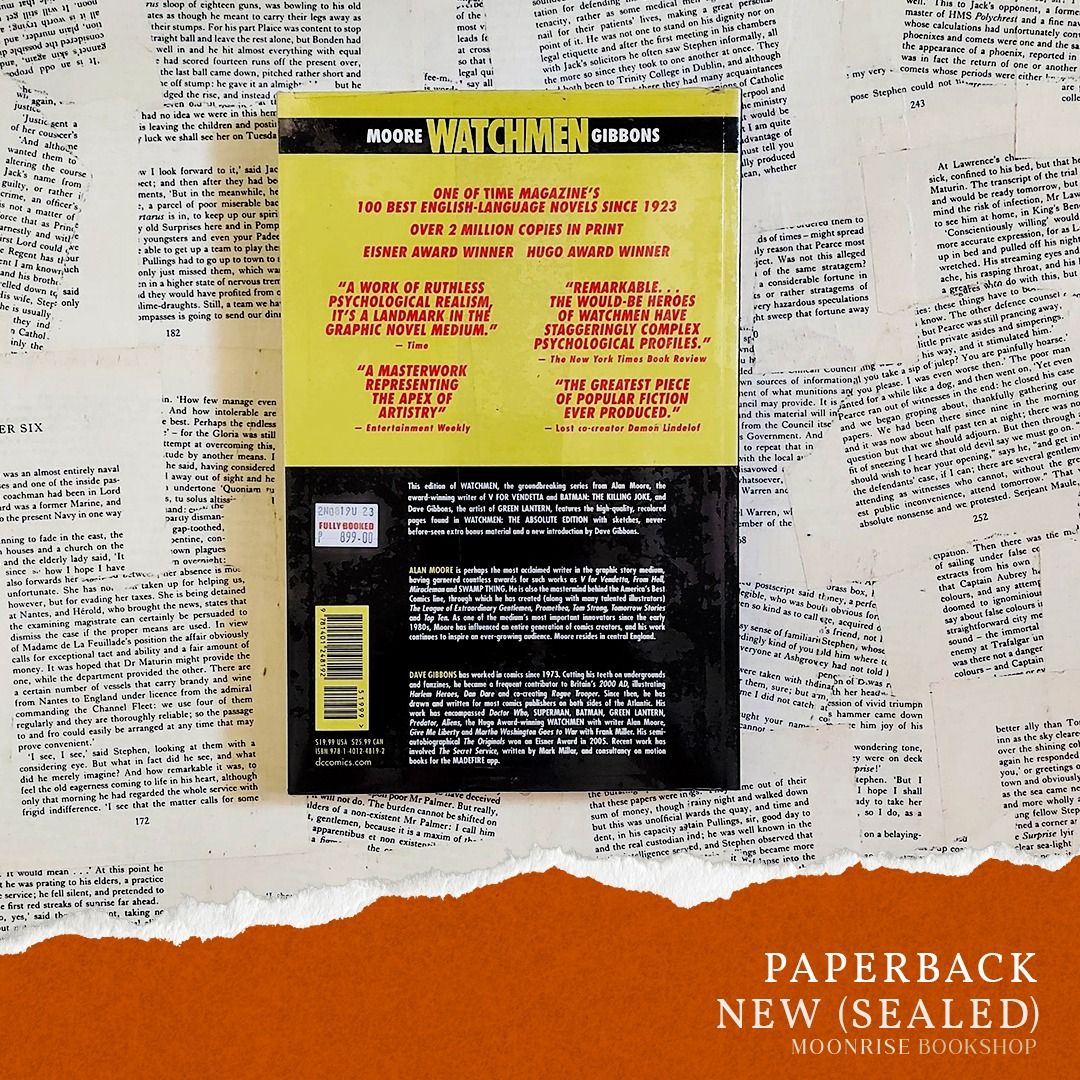 Watchmen by Alan Moore and Dave Gibbons, Hobbies & Toys, Books ...