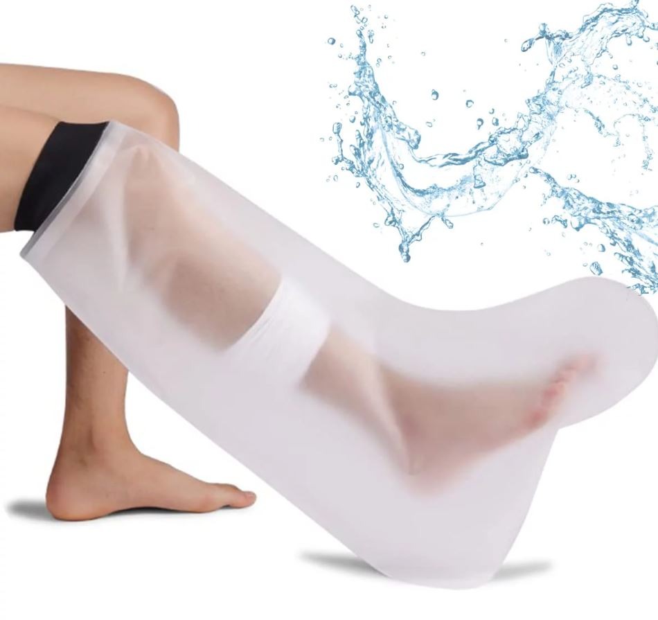 Waterproof Leg Cast Cover, Health & Nutrition, Assistive & Rehabilatory ...