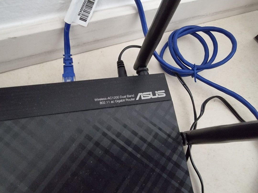 Wifi Router ASUS AC1200, Computers & Tech, Parts & Accessories ...