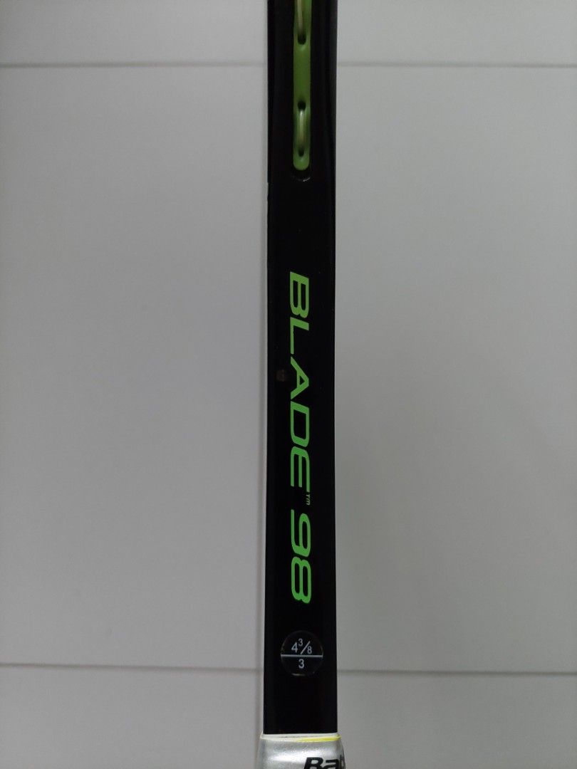 Wilson Blade 98 tennis racquet racket, Sports Equipment, Sports & Games ...