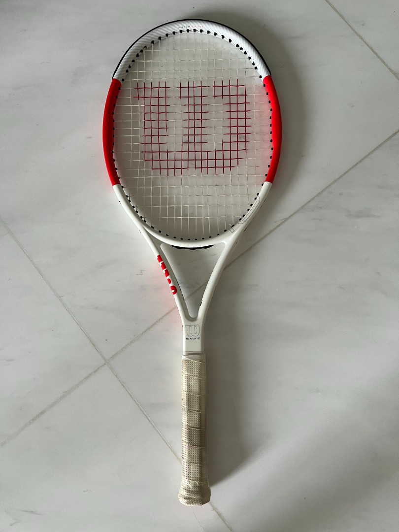 Wilson Six One 95 Team Racket, Sports Equipment, Other Sports Equipment ...