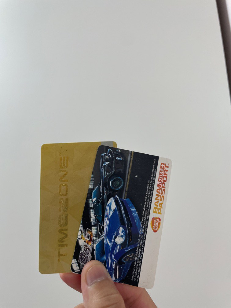 WMMT Wangan Midnight Maximum Tune Banapassport & Timezone gold card SET ...