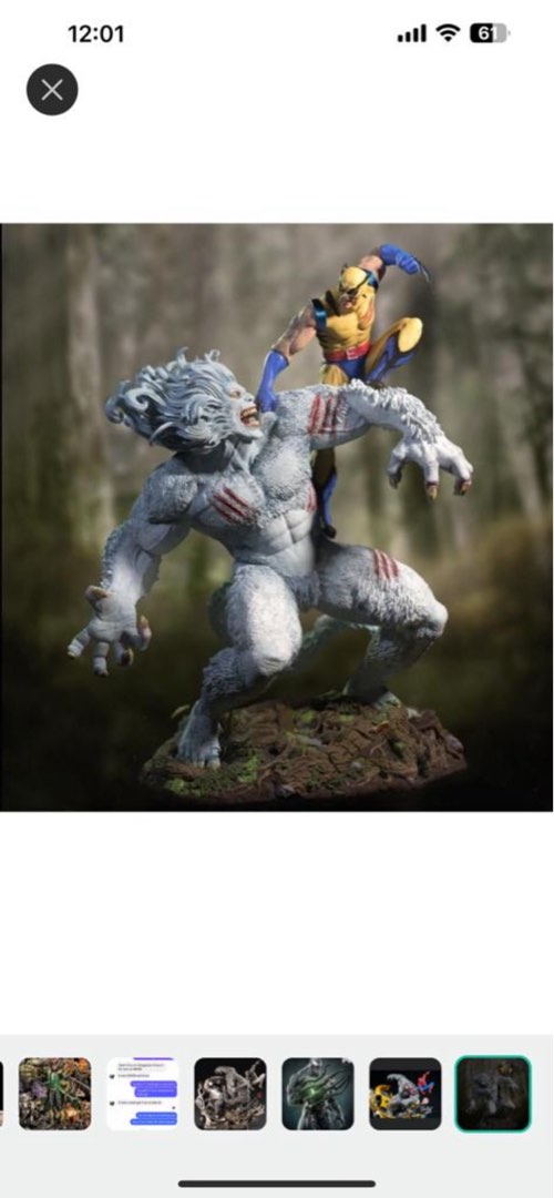 Wolverine vs wendigo ( sideshow xm studios prime 1 studios), Hobbies ...