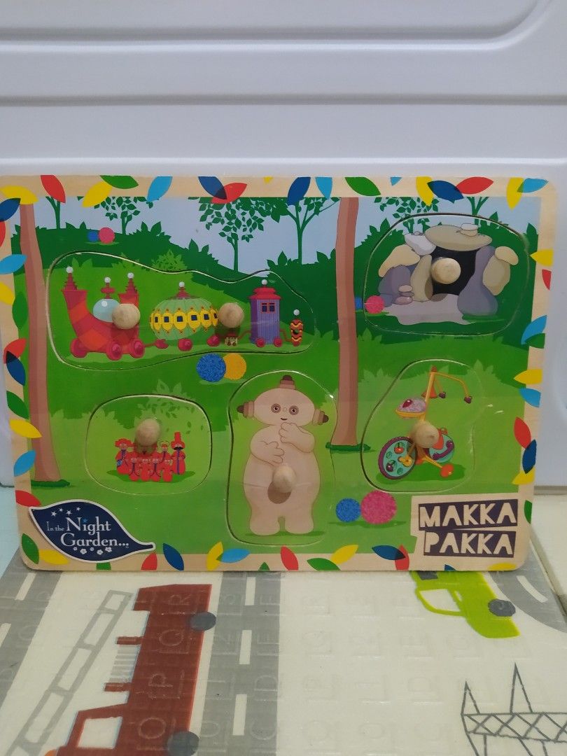 Wooden Puzzle Makka Pakka, Hobbies & Toys, Toys & Games on Carousell