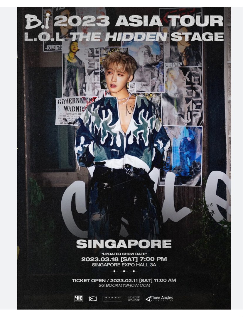 [WTS] 1 x VIP : BI KIM HAN BIN - LOL THE HIDDEN STAGE CONCERT 2023 (SG ...