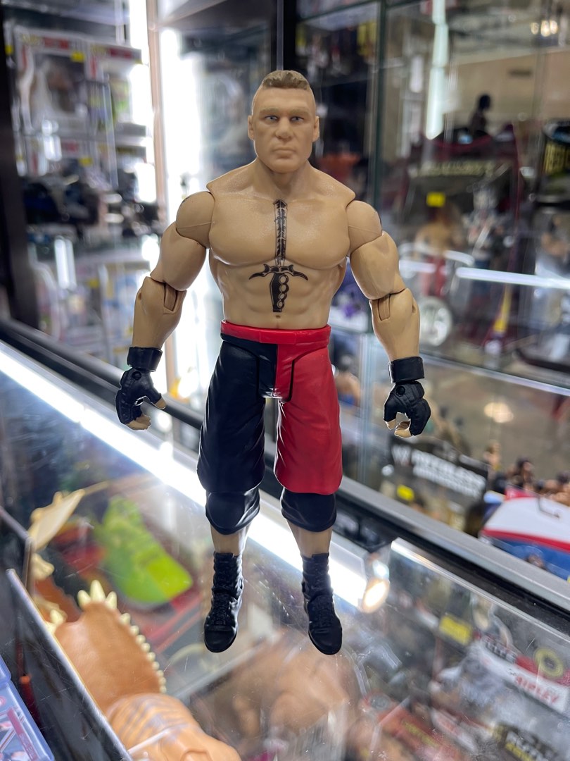 WWE Mattel Basic Brock Lesnar, Hobbies & Toys, Toys & Games on Carousell