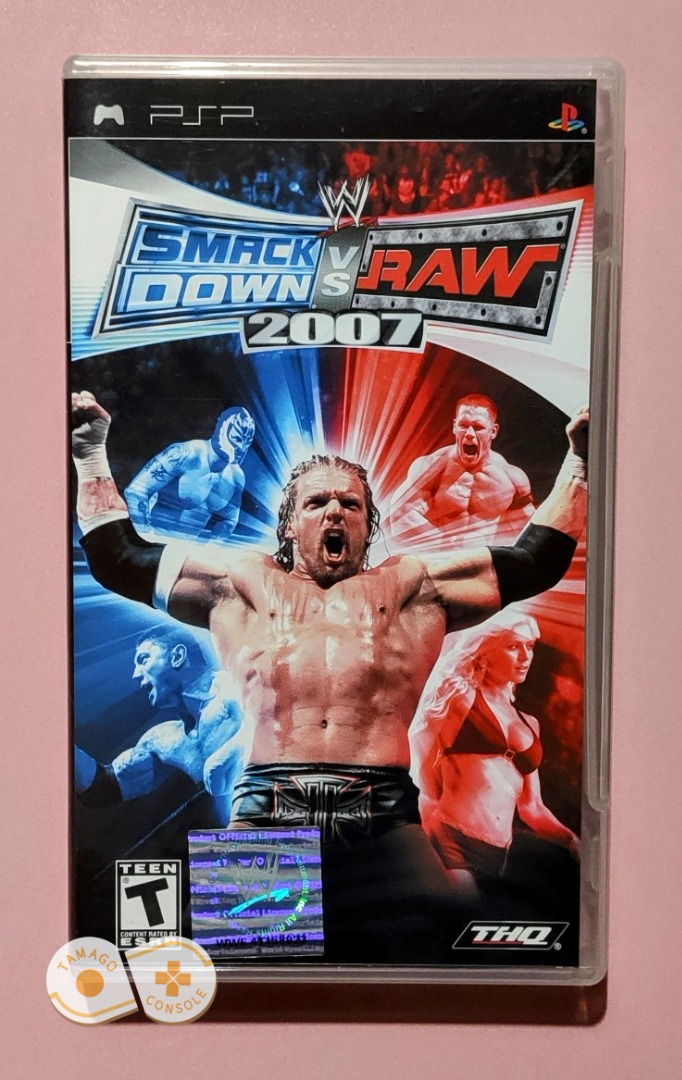 WWE Smackdown vs. Raw 2007 - [PSP Game] [NTSC / ENGLISH Language] [CIB ...