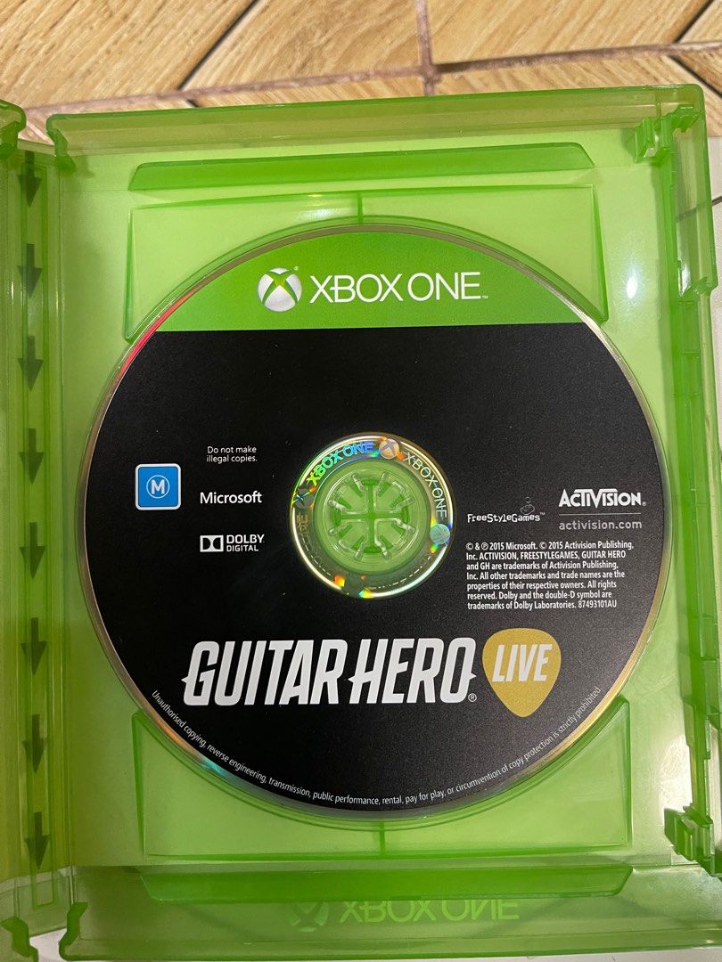 XBOX One Guitar Hero Live, Video Gaming, Video Games, Xbox on Carousell