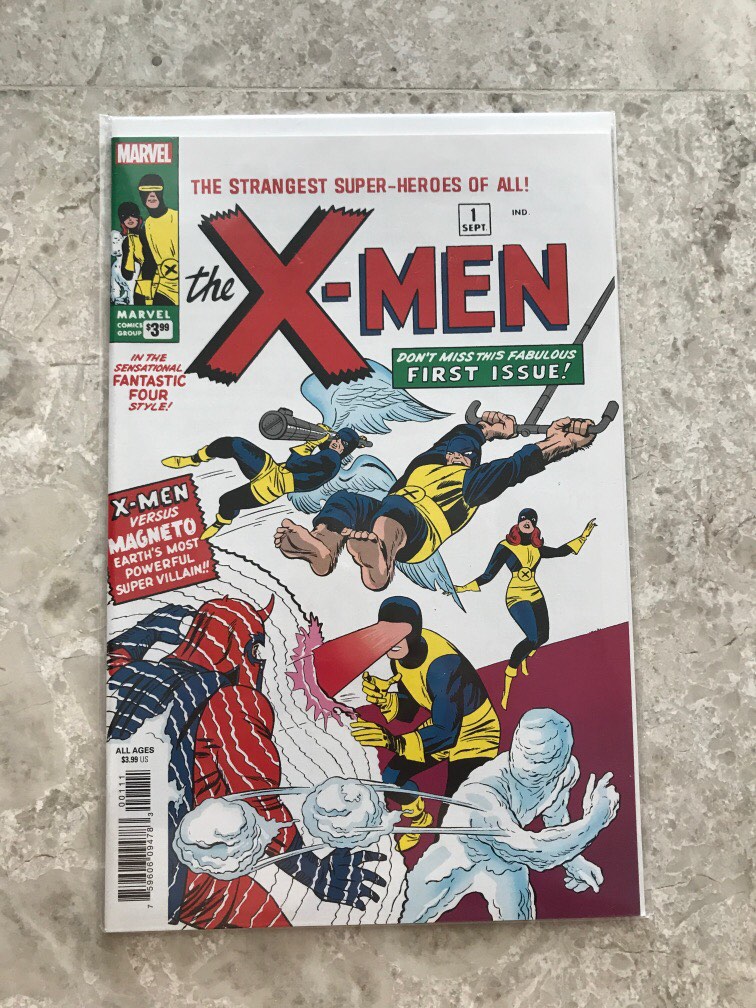 X-men first issue facsimile version., Hobbies & Toys, Books & Magazines ...