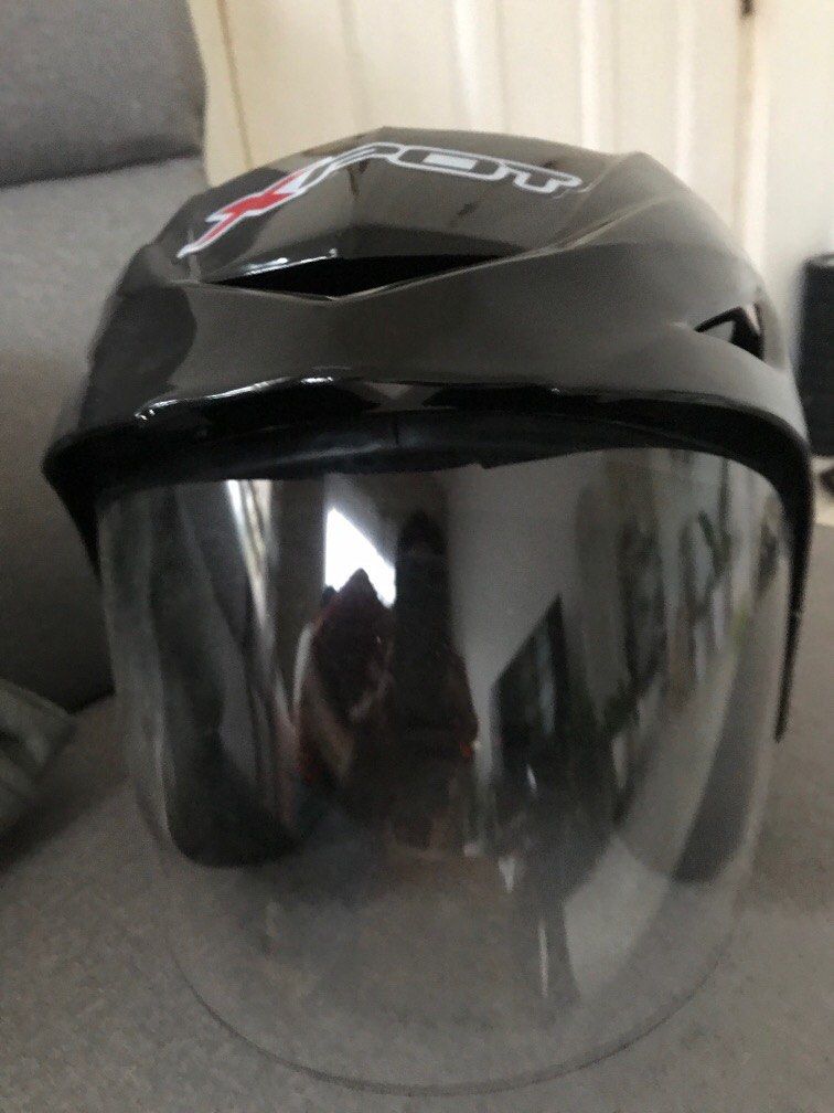 Xpot half faced Helmet on Carousell