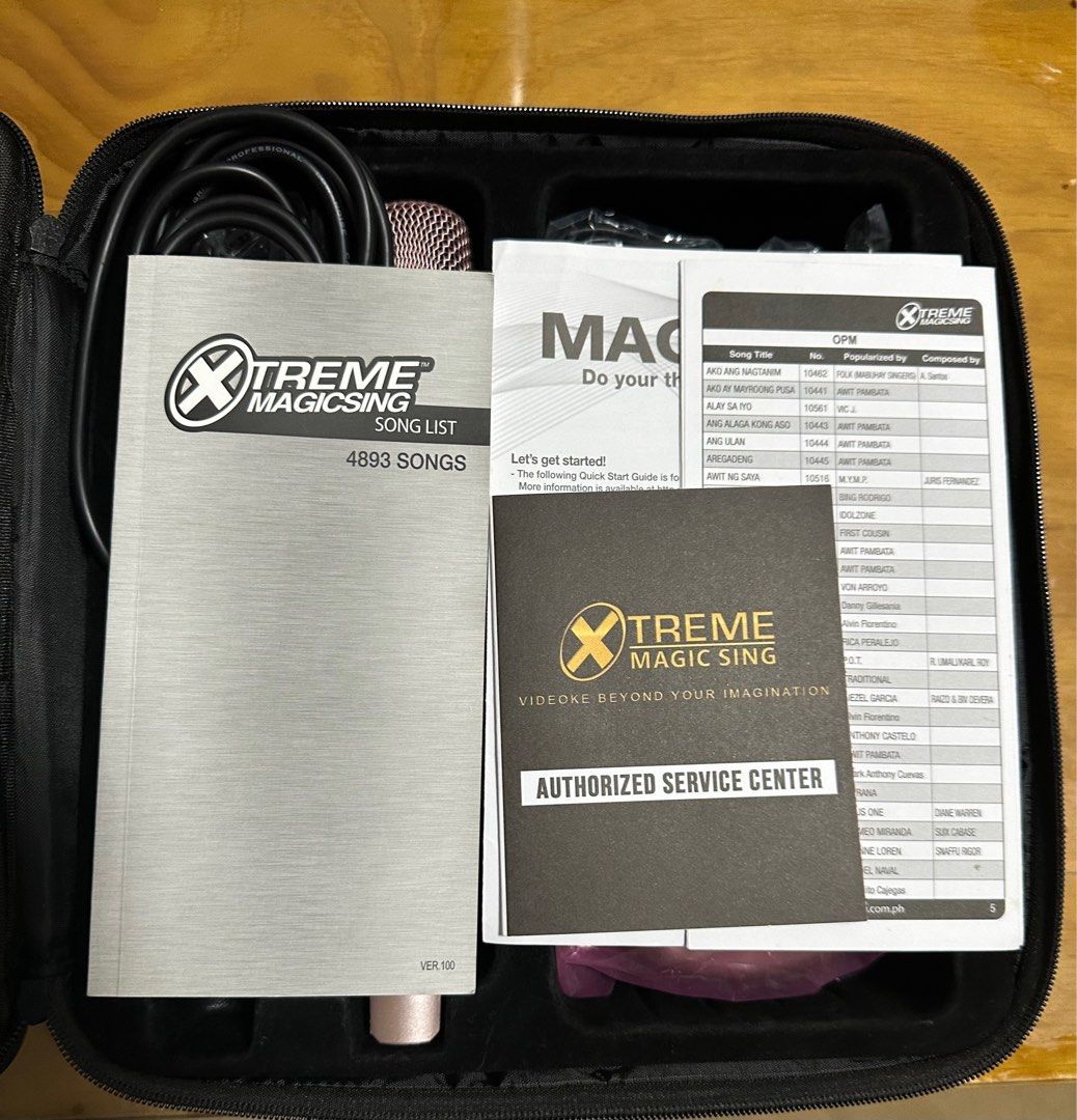 Xtreme Magic Sing Titanium Max (Rose Pink), Hobbies & Toys, Music ...