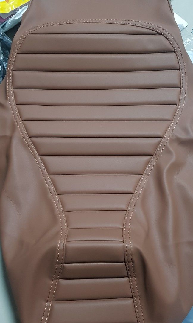 Yamaha Fazzio Classic Leather Seat Cover, Motorbikes, Motorbike Parts ...