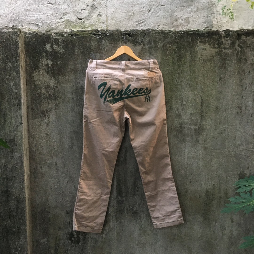 YANKEES BY MLB, Men's Fashion, Bottoms, Jeans on Carousell