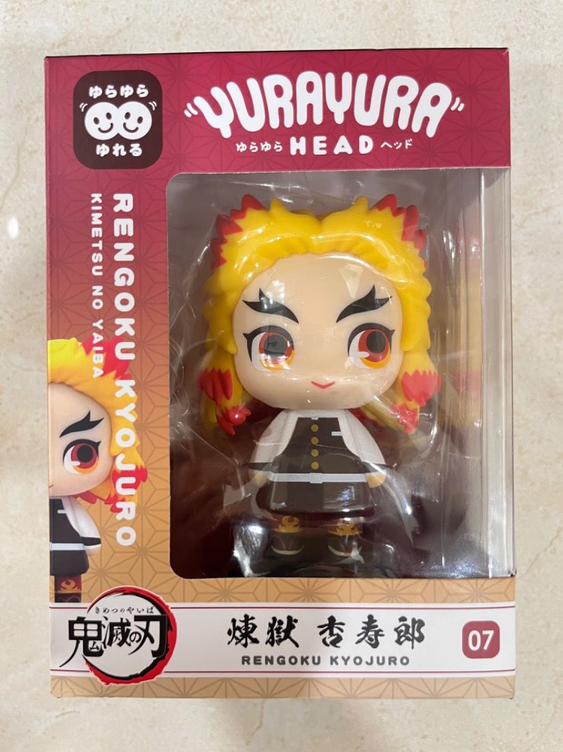 Yurayura head kimetsu no yaiba rengoku kyojuro yura yura head, Hobbies ...