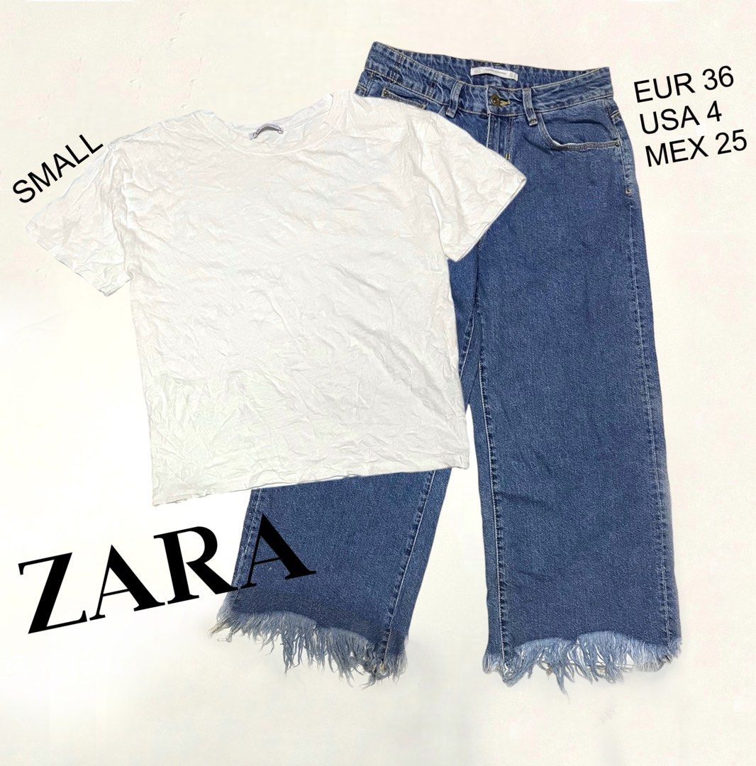 Zara Authentic Denim Set- Small, Women's Fashion, Dresses & Sets, Sets ...
